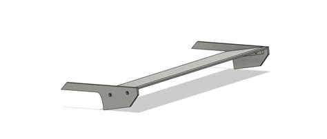 1 10 Scale Rc Drift Drag Wing For S13 Silvia 142mm 3d Model 3d Printable Cgtrader