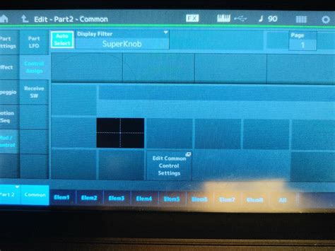 Cant Assign A Parameter To Super Knob MODX MODX Series Synthesizers Synth Forum