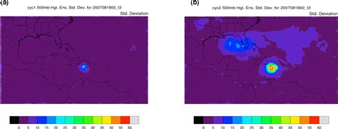 Figure 2 From A Hybrid Data Assimilation Wrf Var And Ensemble Transform Kalman Filter System