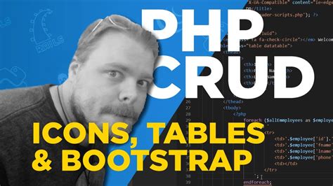 Php Crud Bootstrap Fontawesome And Datatables Part 2 2 Devdrawer