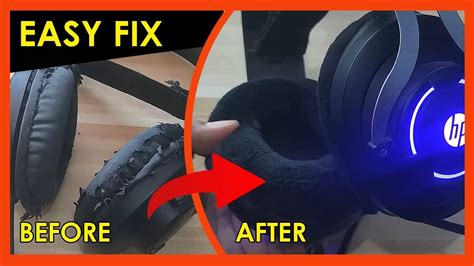 How To Fix Replace Headphone Earpads Cups Or Ear Cushion Foam Tagalog Rowin Tech Solutions