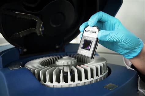 Genetic Microarray 1 Photograph By Arno Massee Fine Art America