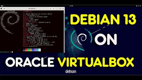 Install Debian 13 On Oracle Virtualbox 71 With Custom Disk Partitions Youtube