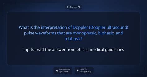 What Is The Interpretation Of Doppler Doppler Ultrasound Pulse