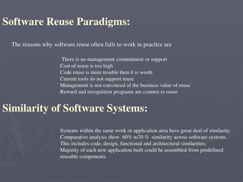 Ppt Reuse Re Engineering The Software Process Powerpoint Presentation