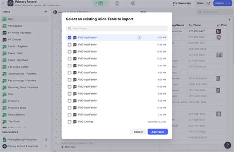 Allow Users To Remove Duplicated Glide Tables Feature Requests