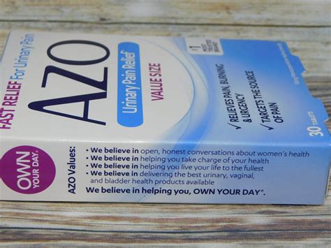 Azo Urinary Pain Relief Phenazopyridine Hydrochloride 30ct Tablets Exp