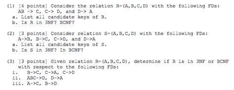 Solved Points Consider The Relation R A B C D Chegg