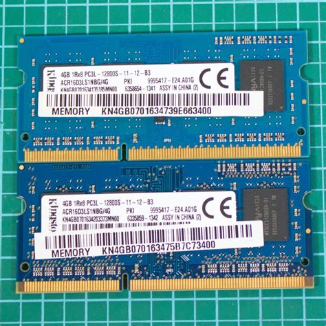 Yahooオークション ジャンク品 ノートパソコン用メモリー 4gb 1rx8