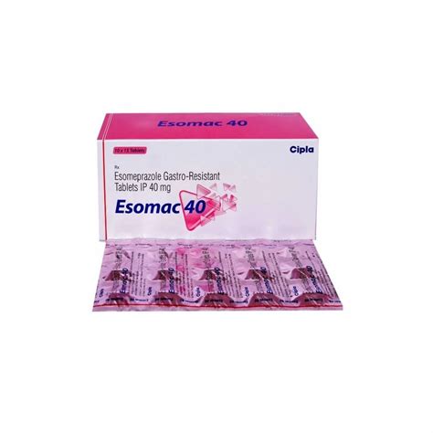 Esomac 40 Mg Tablets At ₹ 166stripe Digestive System Drugs In Nagpur Id 11113665955