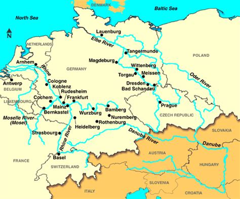 German Rivers In Germany
