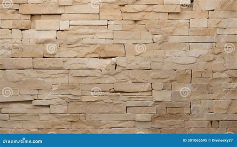 Bold Impressions Split Faced Limestone Texture Ai Generate Stock Image