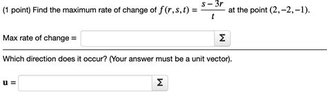 Solved (1 point) Find the maximum rate of change of | Chegg.com