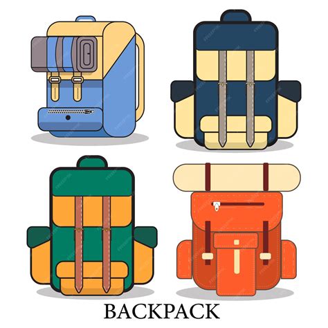 Premium Vector Backpack