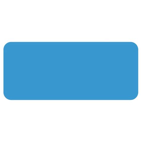 Blue Button Rectangle