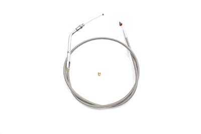 Braided Stainless Steel Throttle Cable With 38 Inch Casing