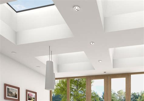 Custom Size Flat Glass Rooflight Daylight Systems