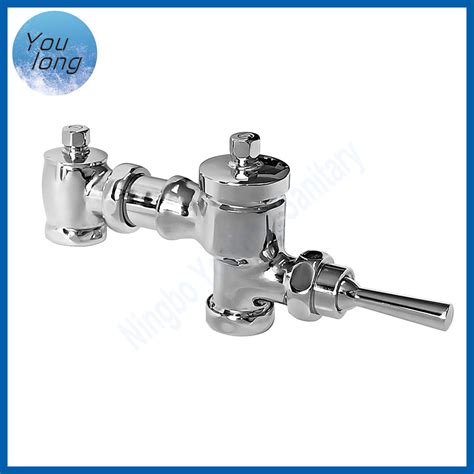 High Quality Handle Wall Mounted Self Closing Concealed Toilet Flush