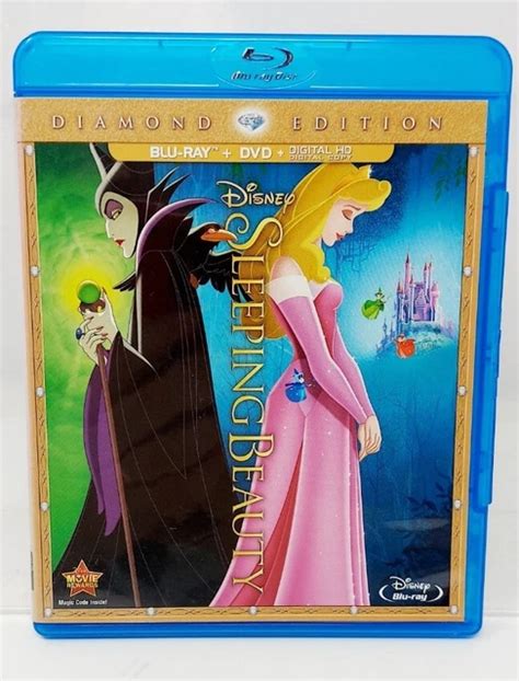 Disney Sleeping Beauty Blu Raydvd 2 Disc Set 2014 Diamond Edition