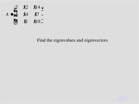 Ppt Examples Eigenvalues Eigenvectors And Diagonability Powerpoint Presentation Id296416