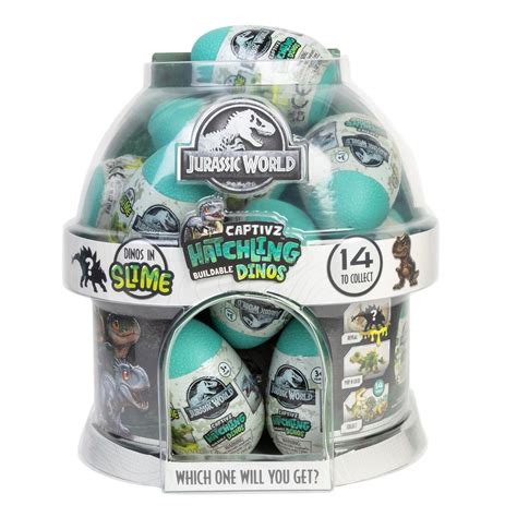 Jurassic World Captivz Hatchlings Edition Slime Egg Top Pick Toys