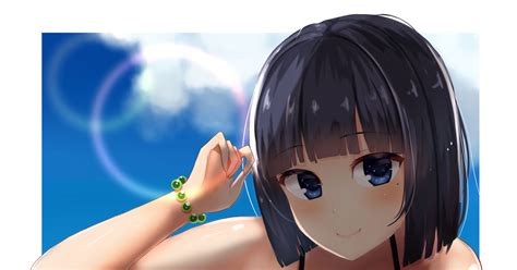 Summer Swimsuit Original 水着 Pixiv