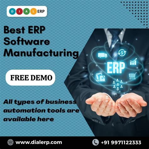 Best Erp Software Manufacturing Business Automation Automation Software