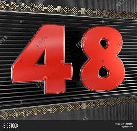 Red Number 48