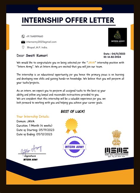 swati kumari on linkedin internarmy internarmy javadeveloper
