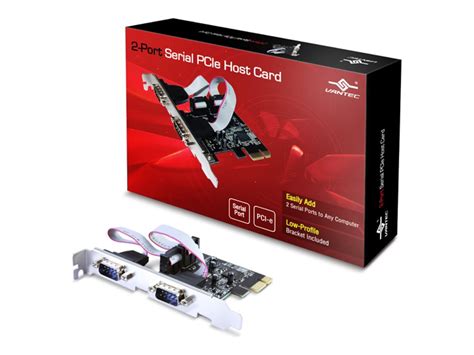 Vantec UGT PCE SR Serial Adapter Overview Specs Details SHI