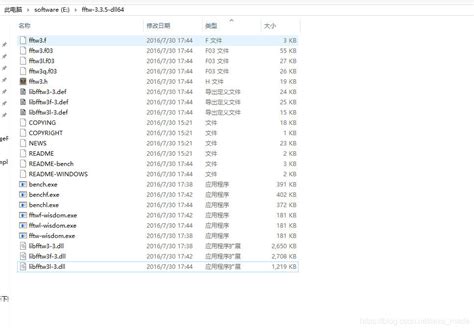 win10 vs2017安装fftw库 vsftvw csdn博客