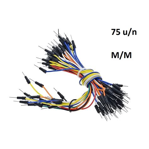 Cables Dupont Para Protoboard Mm 75 Unidades Mci Electronics