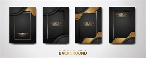 Premium Vector Vector Set Of Cover Design Template With Futuristic And Dynamic Overlap Layers