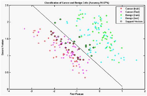 SVM Classification Of Two Features As Best Feature From GA Algorithm Download Scientific Diagram