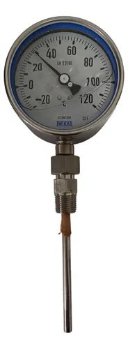 Termômetro Dial Bimetálico Wika En13190 -20 A 120°c 130mm ...