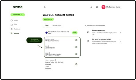Get Local Account Details In 9 Currencies Wise