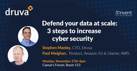 Druva On Linkedin Awsreinvent Amazon Ai Aws Datasecurity Cloudprotection Druvaxaws…