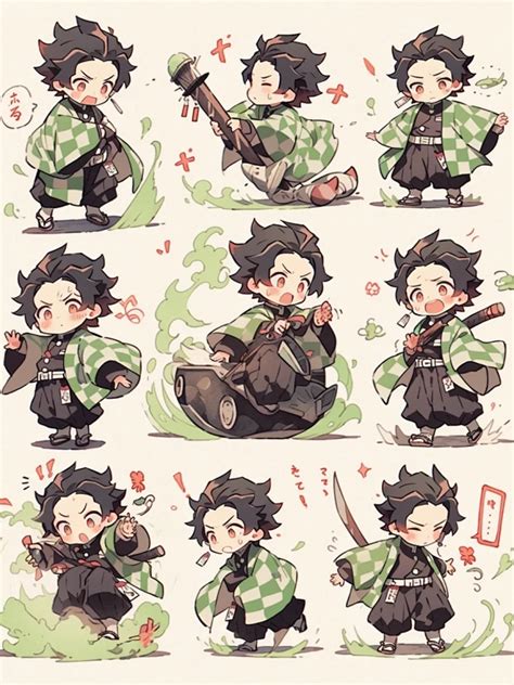 Midjourney版【鬼灭之刃】小表情