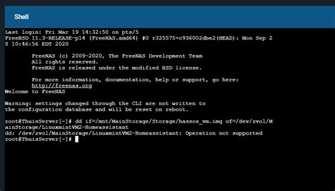 Alternative Way Of Running Hassos Full Os On Freenas Without Iocage