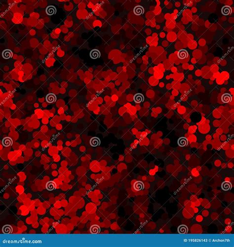 Seamless Camouflage Pattern Repeating Digital Dotted Hexagonal Camo Stock Vector Illustration