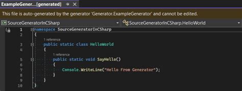 source generators in c