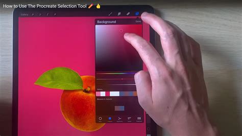 How To Use The Procreate Selection Tool