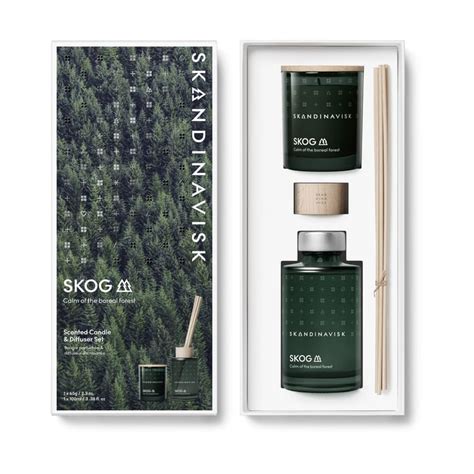 Skog Scented Candle And Reed Diffuser From Skandinavisk