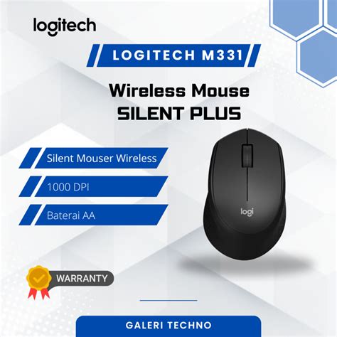 Jual Logitech M331 Silent Plus Wireless Bluetooth Shopee Indonesia