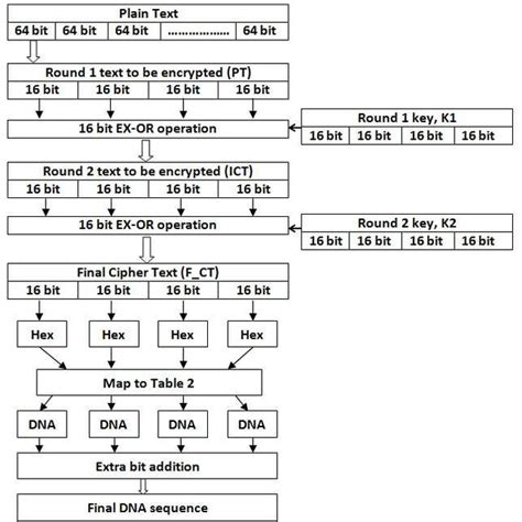 Proposed Message Encryption Method Algorithmic Steps Input 2 Keys K1 Download Scientific
