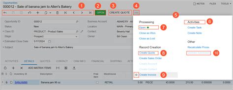 The Acumatica Erp Ui General Information