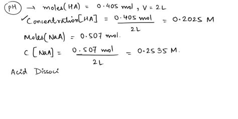solved what is the ph of a buffer prepared by adding 0 607 mol of the