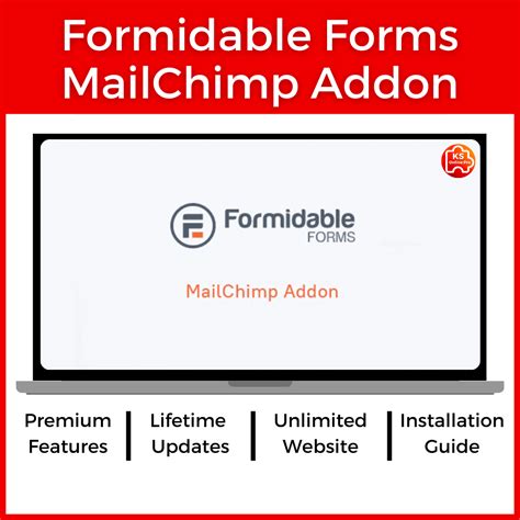 Lifetime Formidable Forms Mailchimp Addon Wordpress Plugin Latest