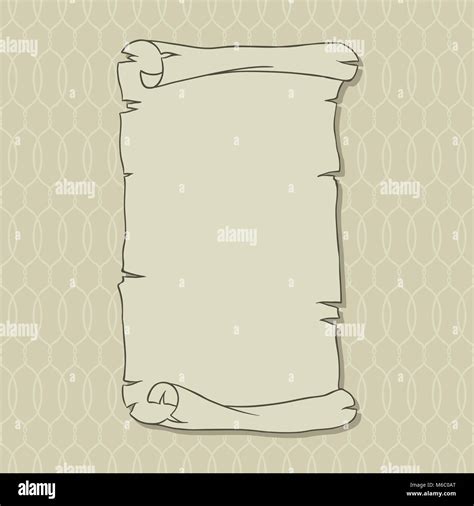 Old Scroll Page Background For Your Designs And Messages Stock Vector Image Art Alamy