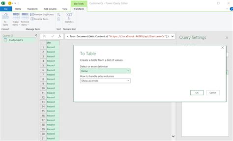 use a dataconnector to create a web api over salesforce data